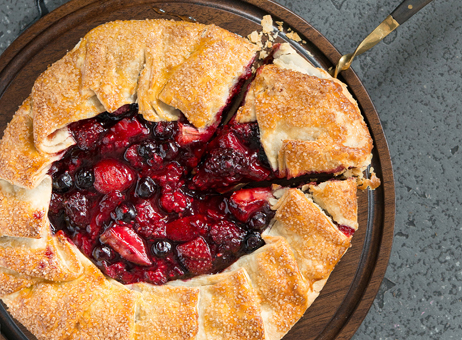 Calli Marie Bakes' Spring Delight Berry Pie | Jacksonville Magazine